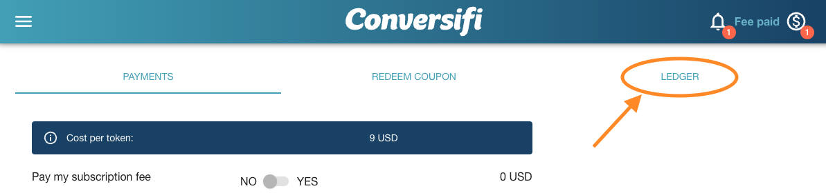 I coached a lesson, but I didn't receive my token – Conversifi (English)