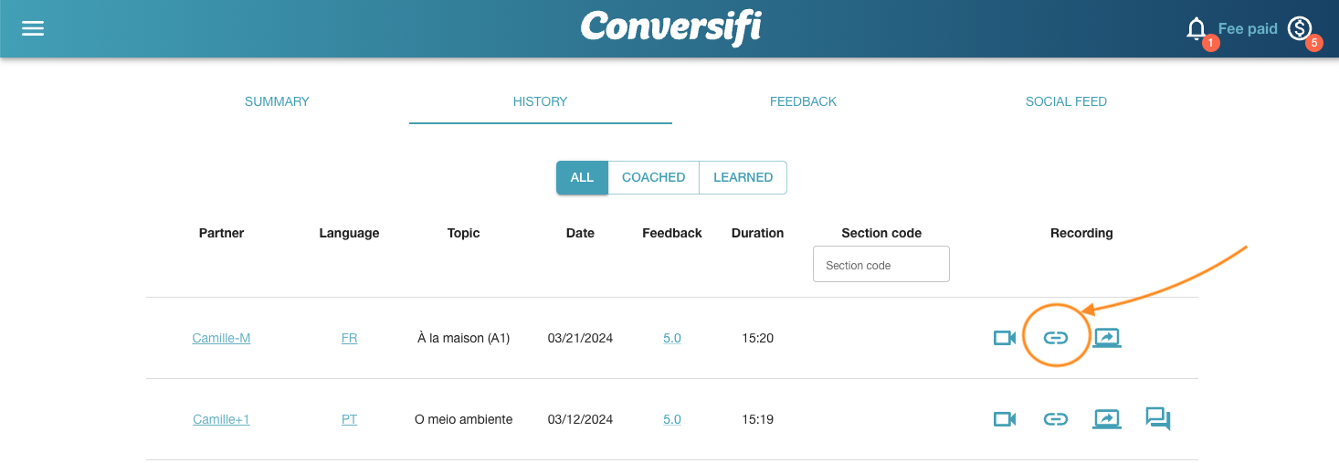 How do I earn course credit? – Conversifi (English)